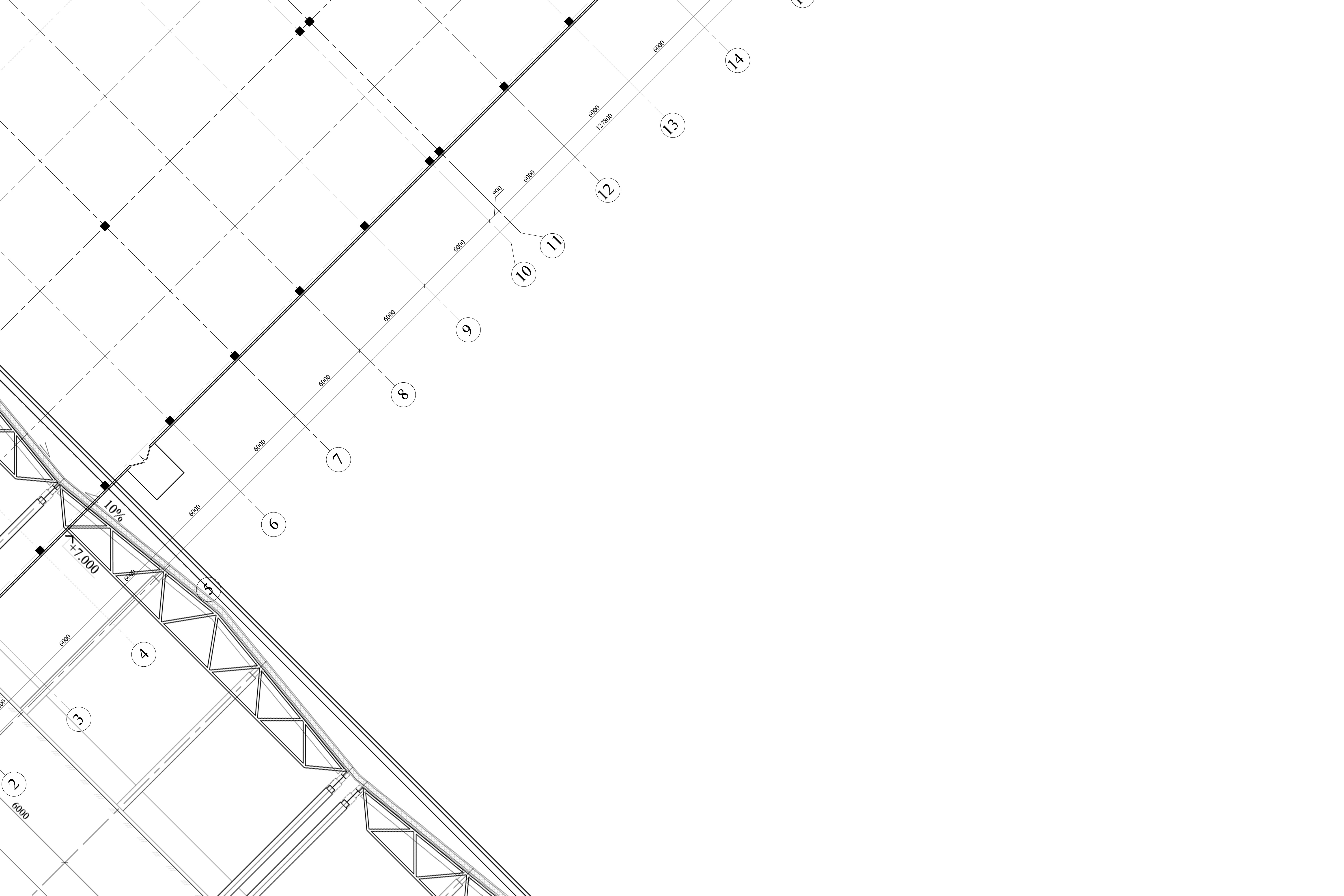 Background -architectural drawing of industrial building | BG Capital